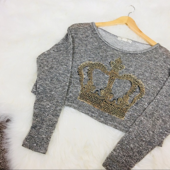Tops | Crown Crop Top | Poshmark